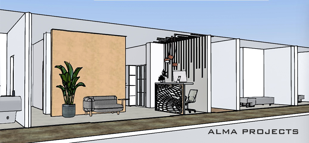 La importancia de un buen diseño de interiores en la recepción de un spa urbano